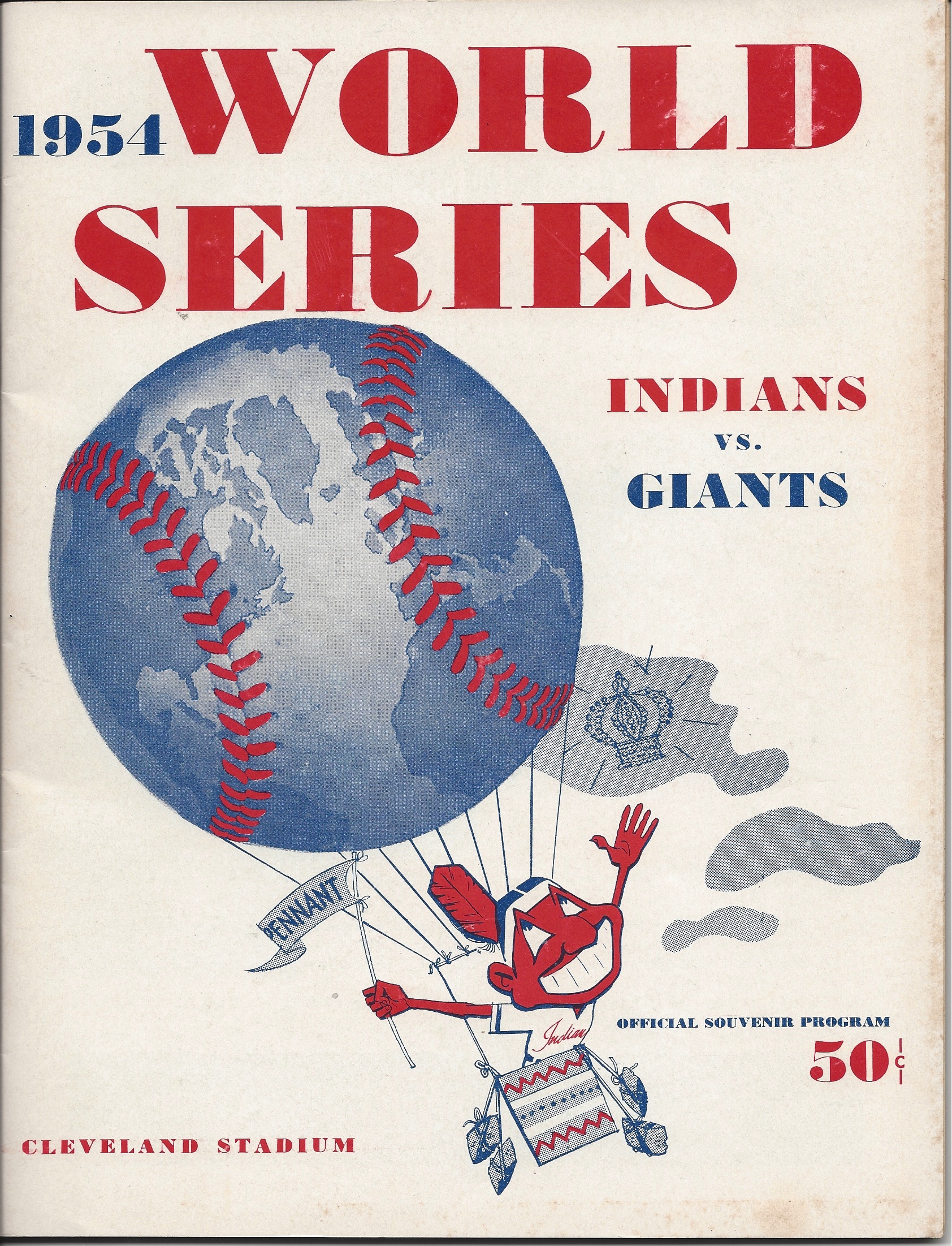 1954 World Series ProgramAmerican Treasures Appraisals