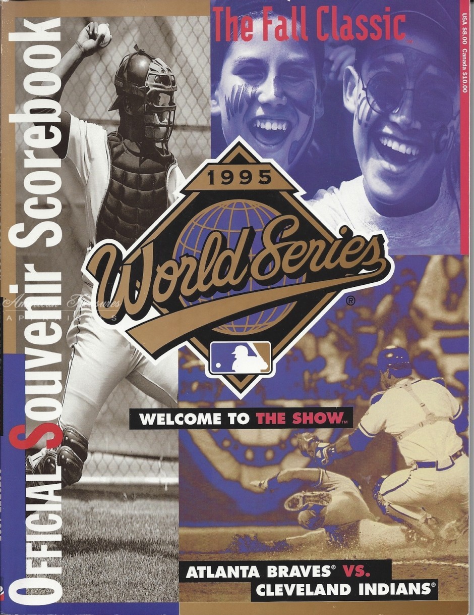 1995 World Series ProgramAmerican Treasures Appraisals