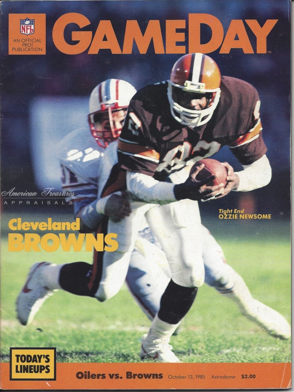 1985 Cleveland Browns Archives - American Treasures AppraisalsAmerican ...